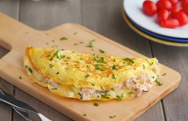 15 Receitas de Omelete de Atum Light - MundoBoaForma