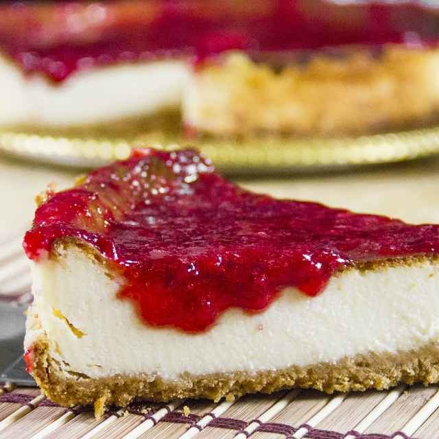 Receita de cheesecake light de morango deliciosa