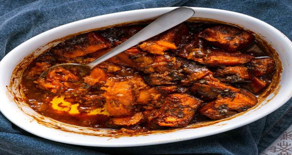 Receita de frango com batata doce light de forno - MundoBoaForma