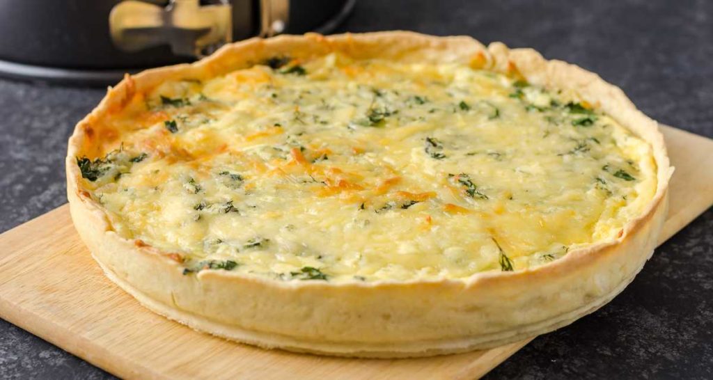 Receita de quiche light fácil sem farinha de trigo - MundoBoaForma