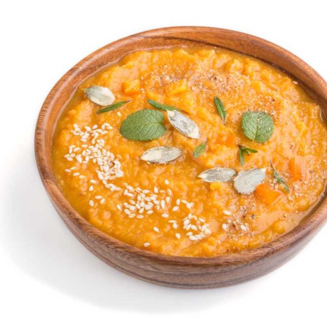 Receita de sopa de inhame light rápida e fácil