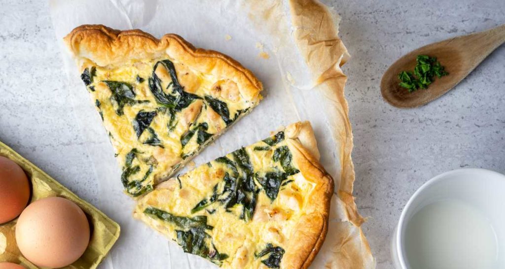 Receita de quiche de queijo light prática e saudável - MundoBoaForma