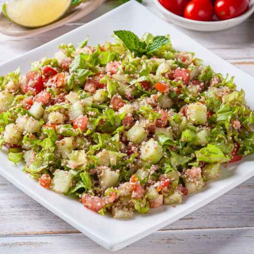Receita de salada de tabule deliciosa e saudável