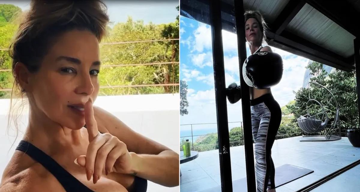 Solteira, Danielle Winits posta treino: "liberta" - MundoBoaForma