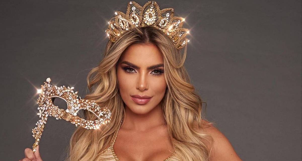 Musa do Carnaval, Erika Schneider ignora comentários sobre o corpo ...