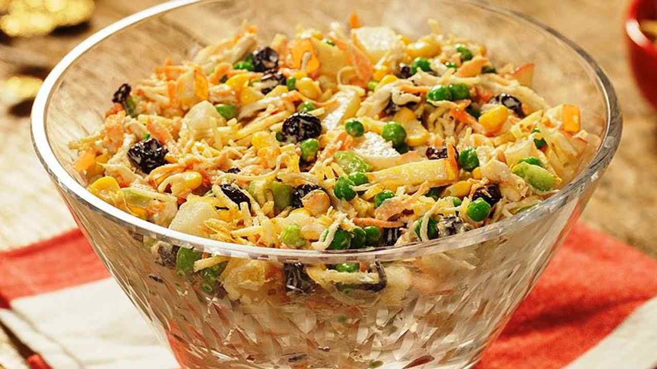 Substitua o almoço! Salpicão fácil, saudável, rápido e barato (rende ...