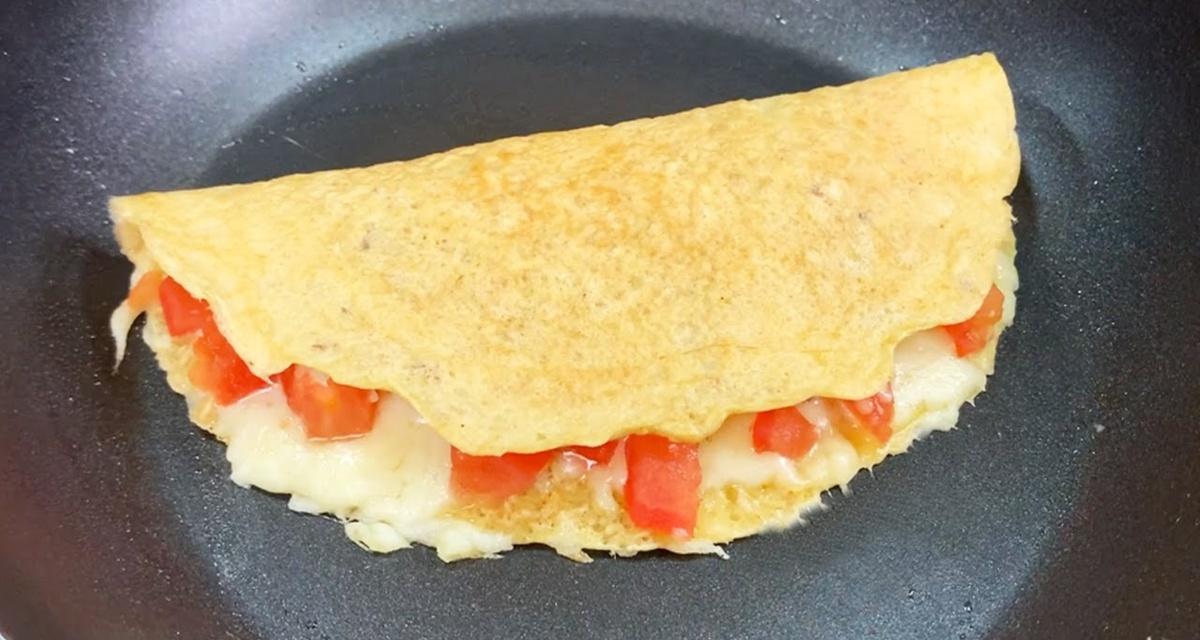 Lanche rápido de 4 ingredientes! Delícia sem farinha, fácil, barato ...