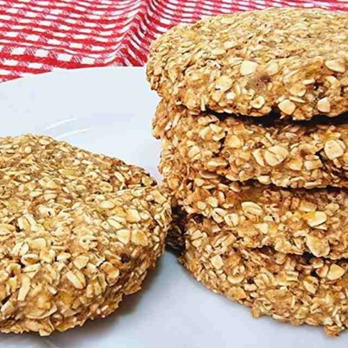 Biscoito de aveia fácil e saudável, sem farinha de trigo - Rápido e ...