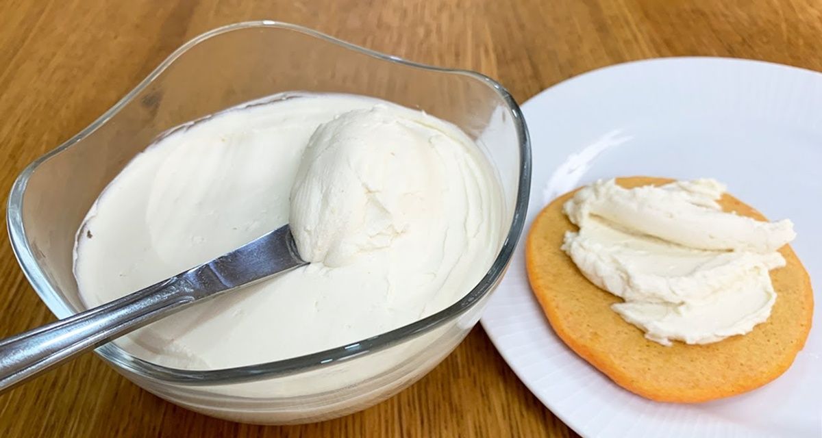 Cream cheese com 2 Ingredientes! Esse queijo cremoso é fácil, barato ...