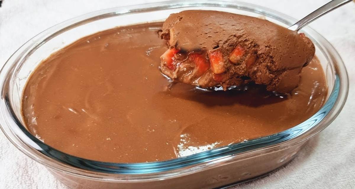 Doce fácil sem açúcar, sem leite condensado ou creme de leite! Vai amar ...