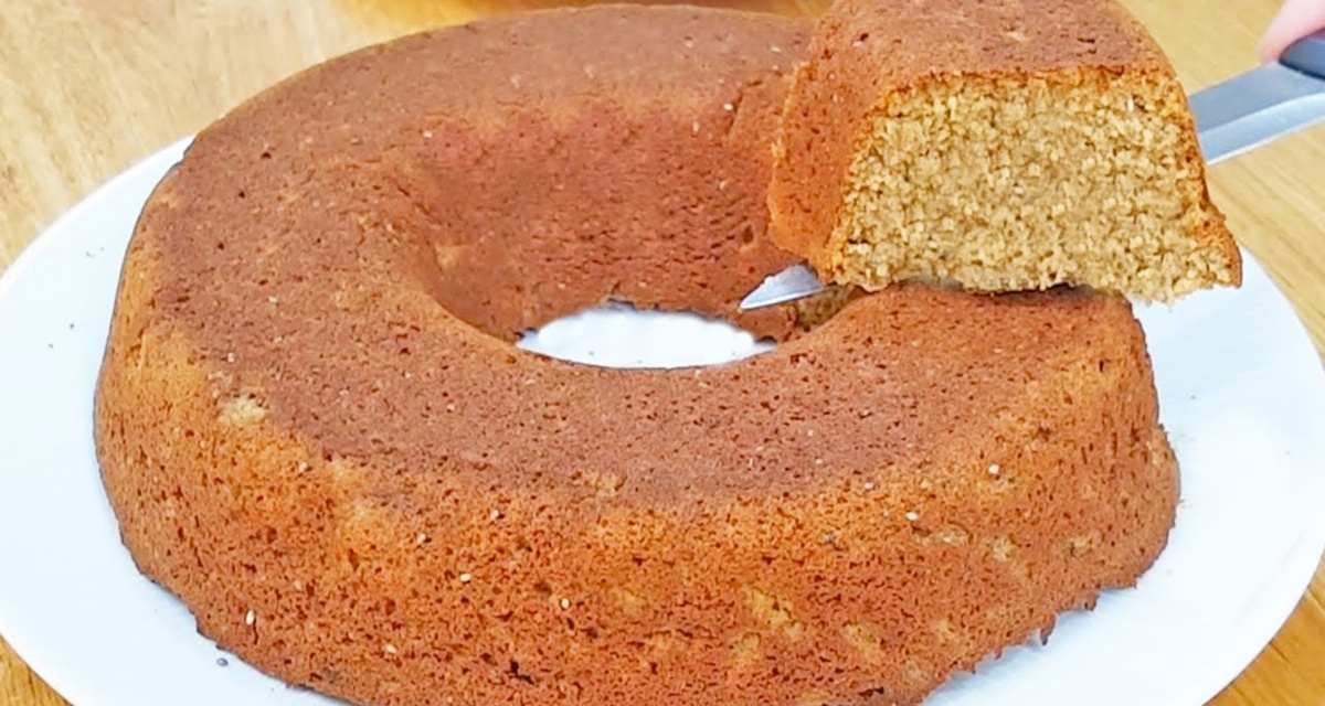 Bolo de batata-doce delicioso! Sem farinha de trigo, sem açúcar e sem ...